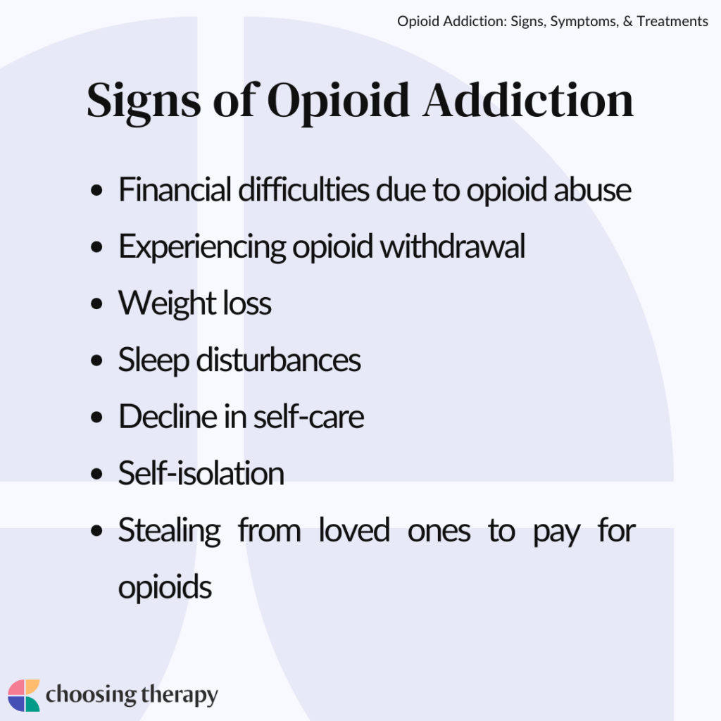 Opioid Addiction: Signs, Symptoms, & Treatments