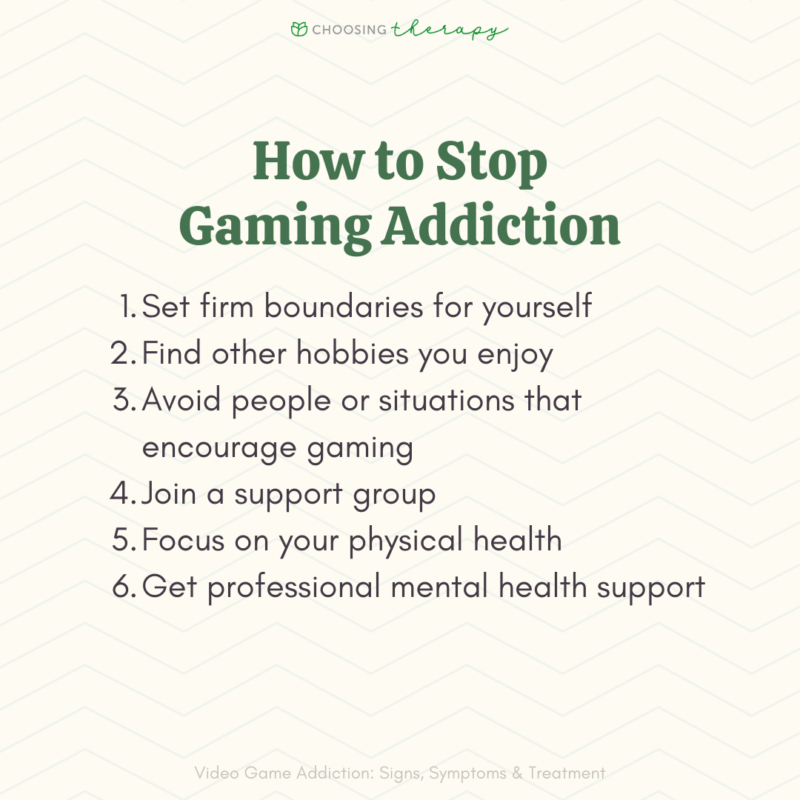 Video Game Addiction: Signs, Symptoms & Treatment