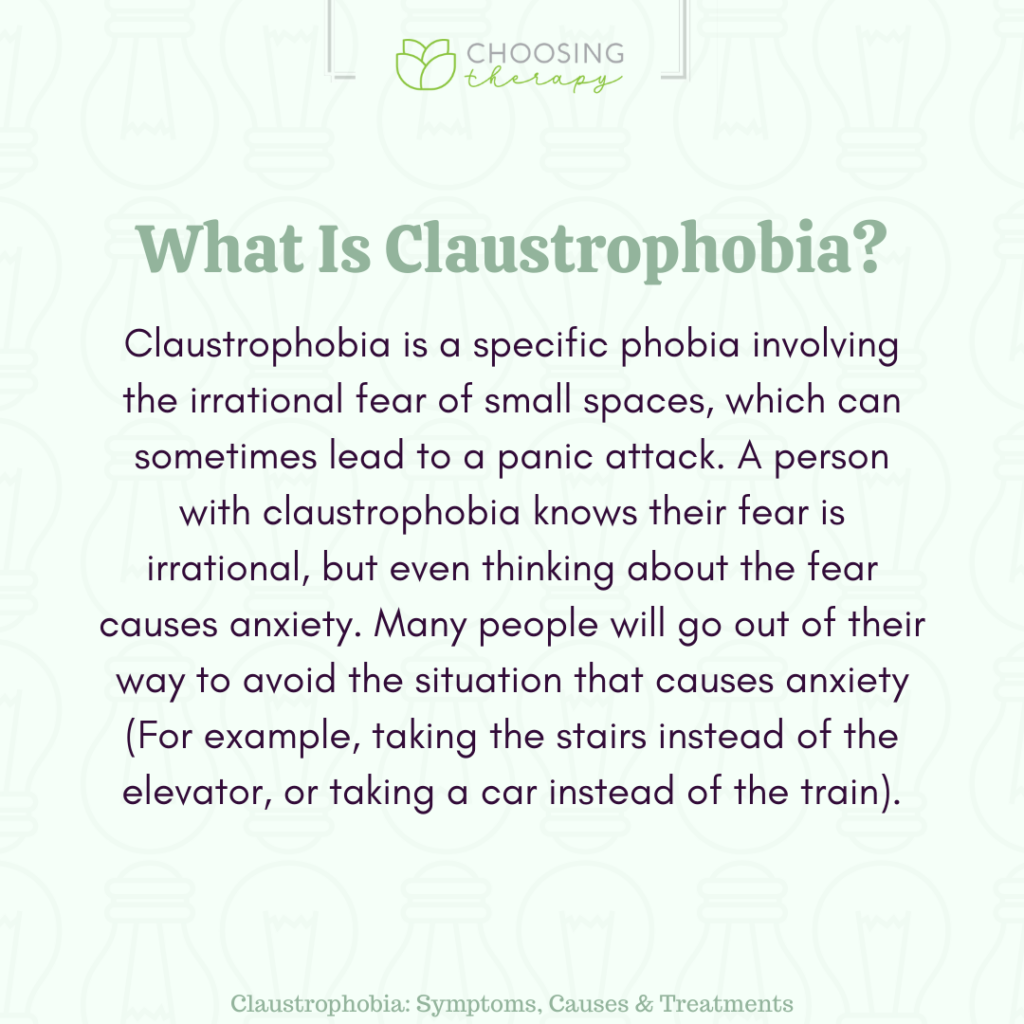 Claustrophobia: Symptoms, Causes & Treatments