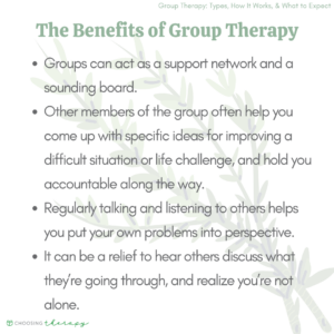 Group Therapy: Types, How It Works, & What to Expect