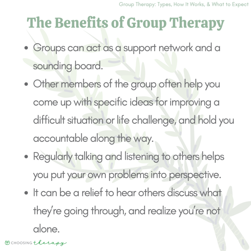 Group Therapy: Types, How It Works, & What to Expect
