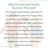 Internal Family Systems Therapy: How It Works & What to Expect