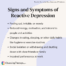What Is Reactive Depression?