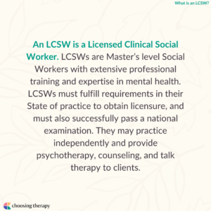 What Is An LCSW?