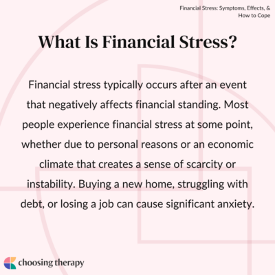 Financial Stress: Symptoms, Effects, & How to Cope