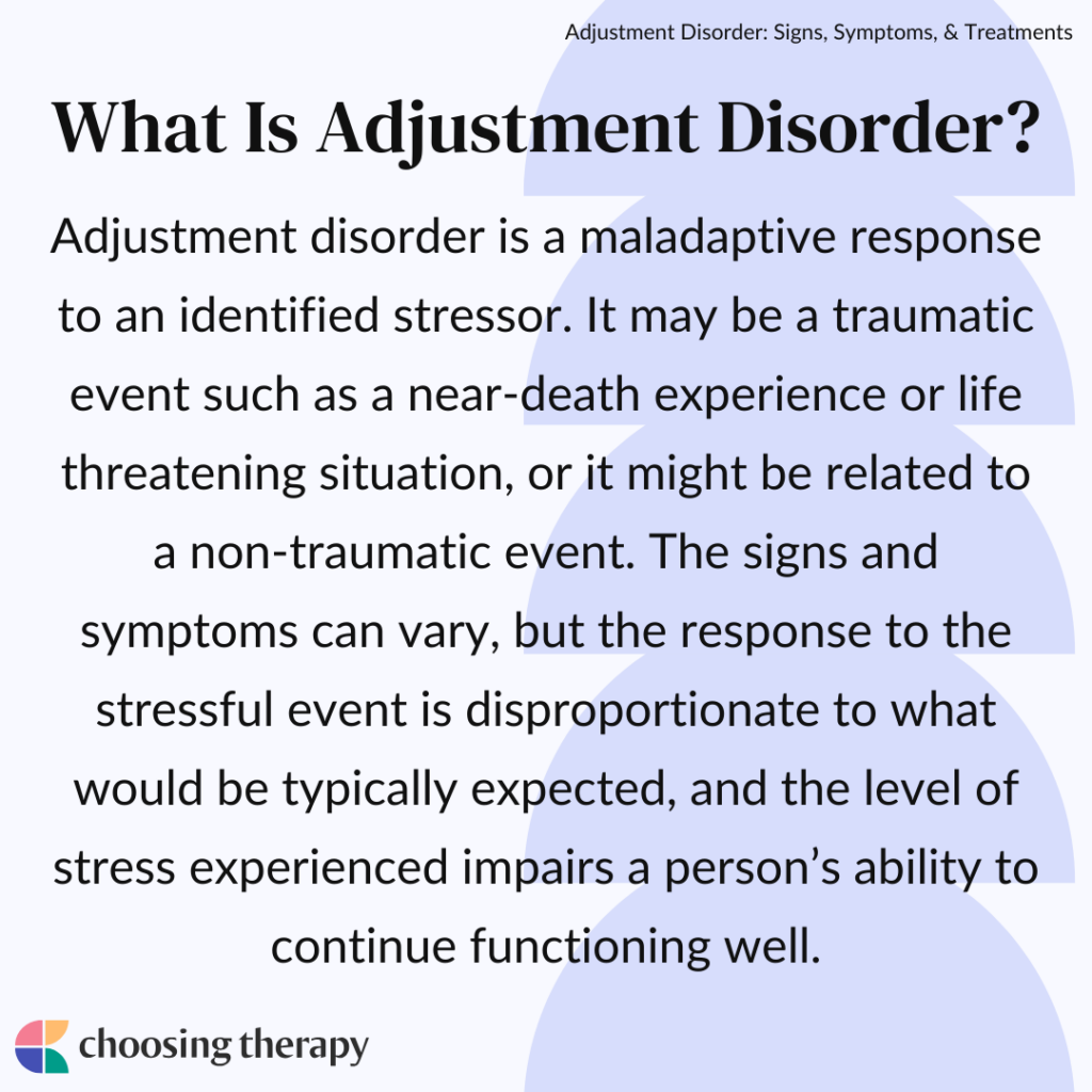 What Is Adjustment Disorder?