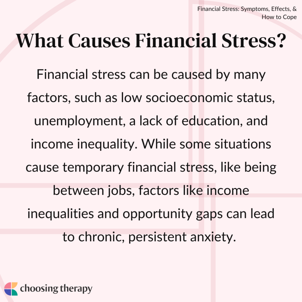 Financial Stress: Symptoms, Effects, & How to Cope