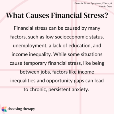 Financial Stress: Symptoms, Effects, & How to Cope