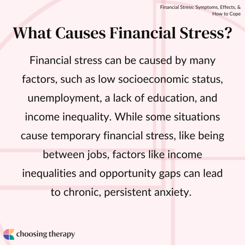 Financial Stress: Symptoms, Effects, & How to Cope