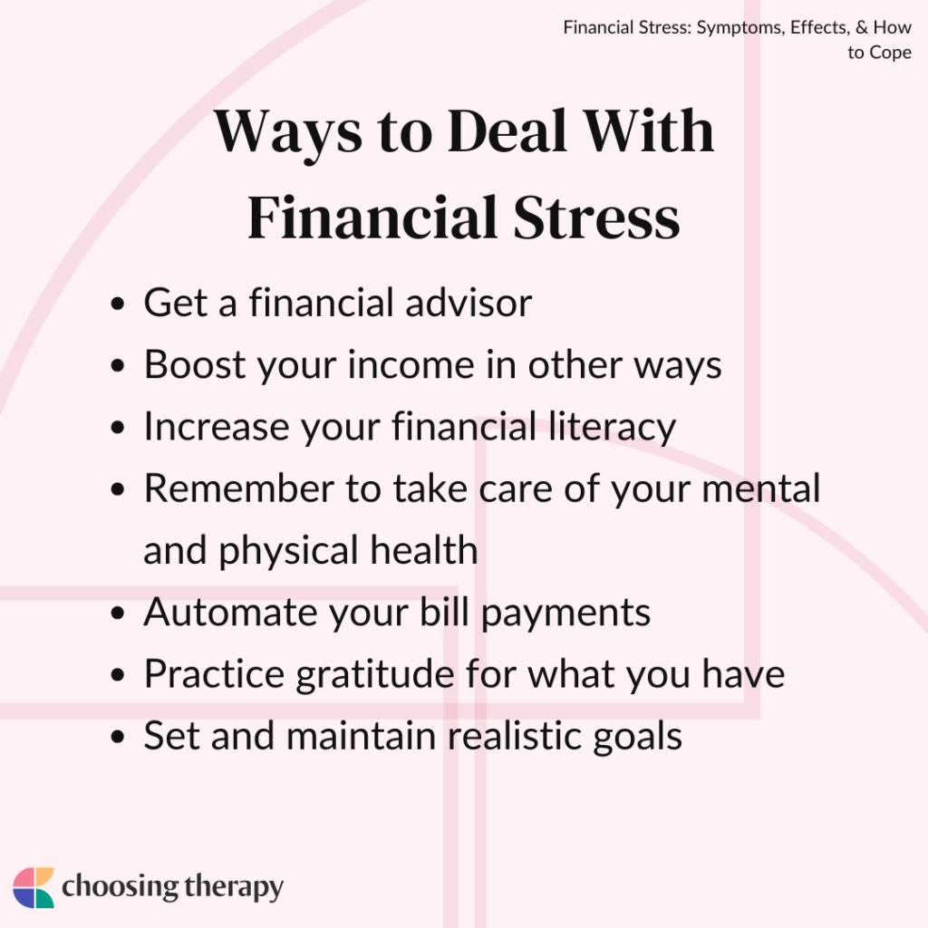 Financial Stress: Symptoms, Effects, & How to Cope