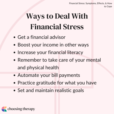 Financial Stress: Symptoms, Effects, & How to Cope