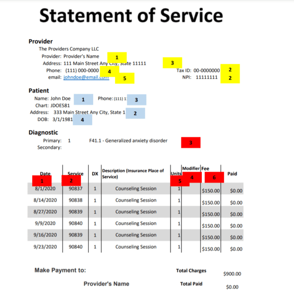 What Is a Superbill & How Is It Used for Therapy? - Choosing Therapy