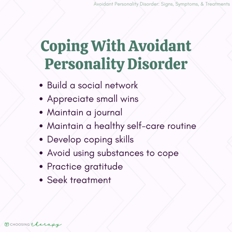 Avoidant Personality Disorder: Signs, Symptoms, & Treatments