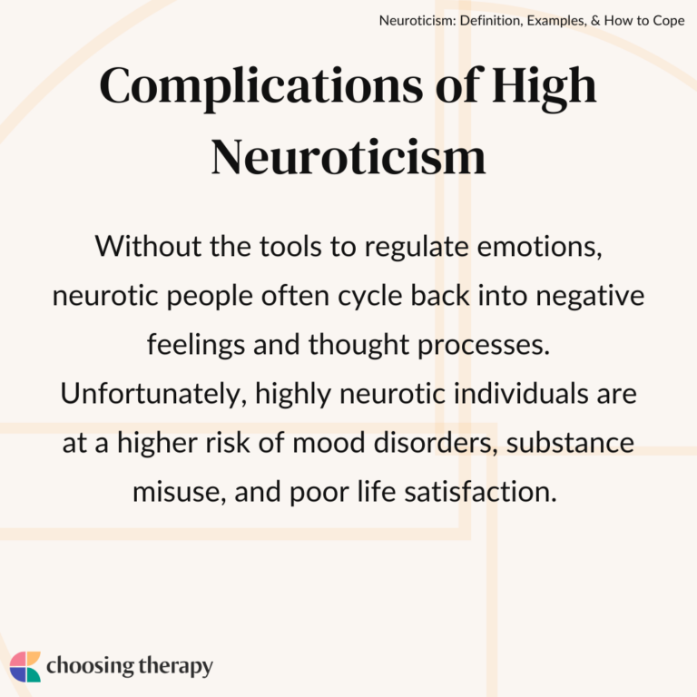 Neuroticism: Definition, Examples, & How to Cope | ChoosingTherapy.com