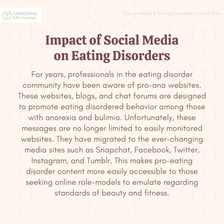 What's the Link Between Social Media & Eating Disorders?