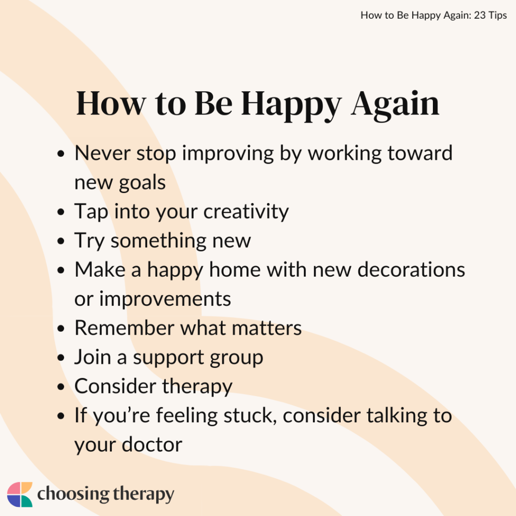 23 Tips to Find Happiness Again