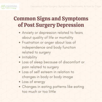 Depression After Surgery: Symptoms, Treatments, & How to Cope
