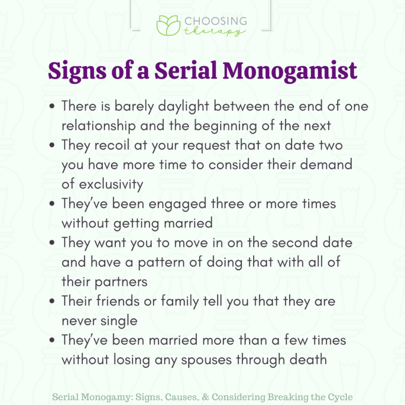 Serial Monogamy: Signs, Causes, & Breaking the Cycle