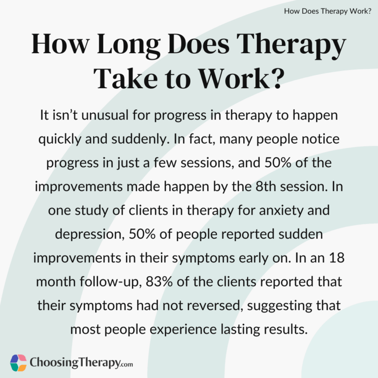 How Does Therapy Work?