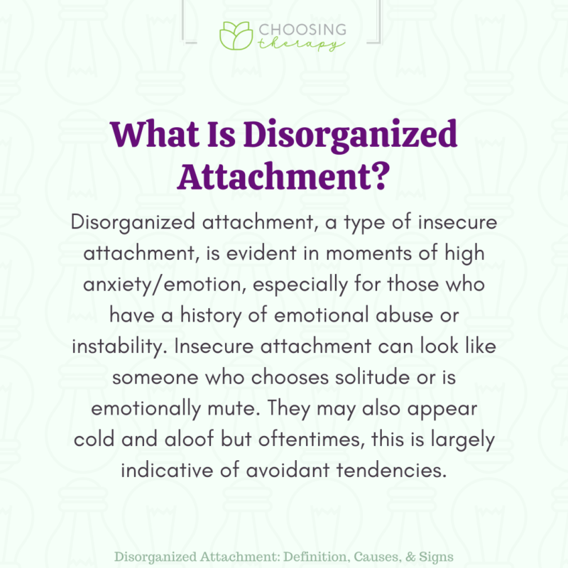 What Is Disorganized Attachment?