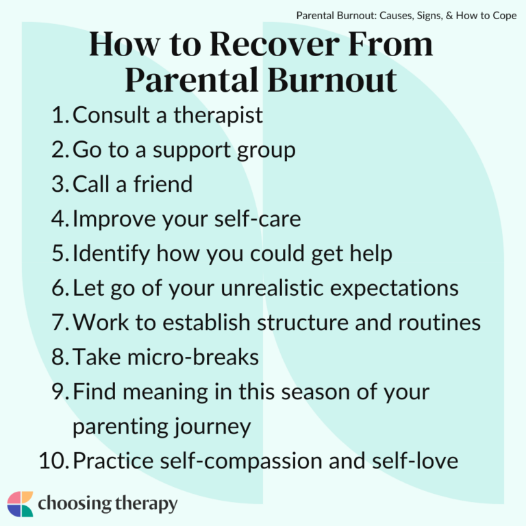 Signs of Parental Burnout & 10 Ways to Cope
