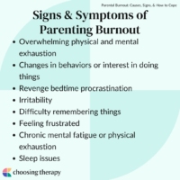 Signs of Parental Burnout & 10 Ways to Cope