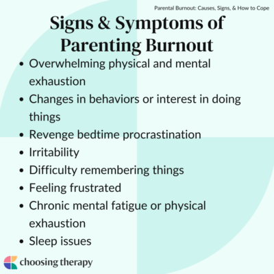Signs of Parental Burnout & 10 Ways to Cope