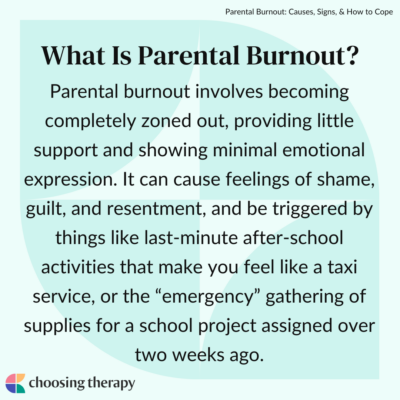 Signs of Parental Burnout & 10 Ways to Cope