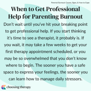 Signs of Parental Burnout & 10 Ways to Cope