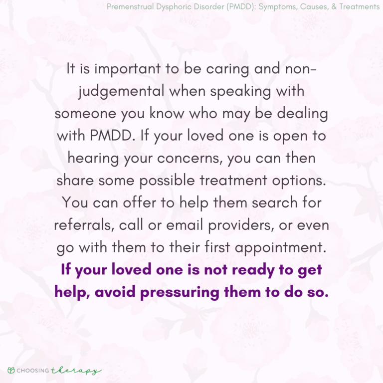 Premenstrual Dysphoric Disorder (PMDD)