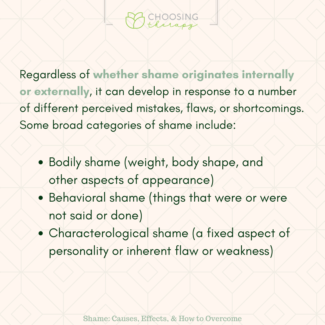 Shame: Causes, Effects, & How to Overcome - Choosing Therapy
