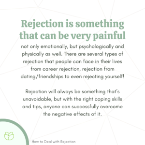How to Deal With Rejection - Choosing Therapy