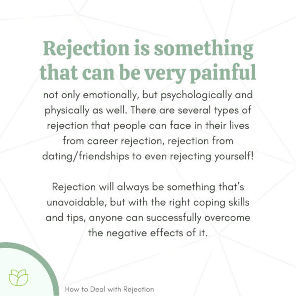 How to Deal With Rejection - Choosing Therapy