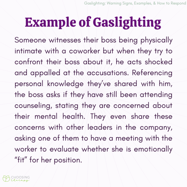 Gaslighting: Warning Signs, Examples, & How to Respond