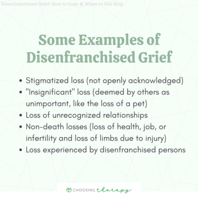 Disenfranchised Grief: How to Cope & When to Get Help