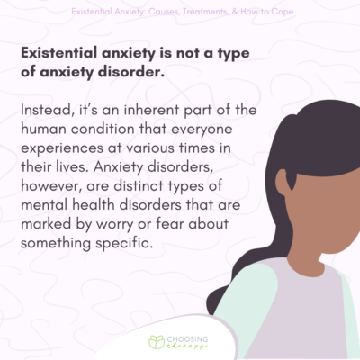 Existential Anxiety: Causes, Treatments, & How to Cope
