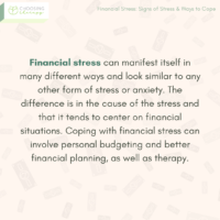 Financial Stress: Signs of Stress & 8 Ways to Cope
