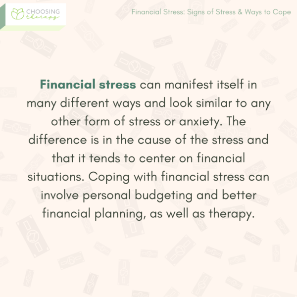 Financial Stress: Signs of Stress & 8 Ways to Cope