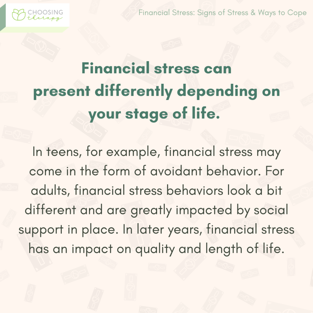 Financial Stress: Signs of Stress & 8 Ways to Cope