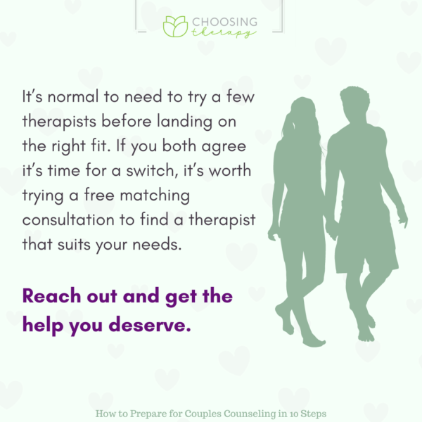 How to Prepare for Couples Counseling in 12 Steps