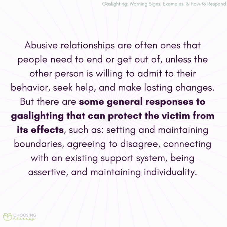 Gaslighting: Warning Signs, Examples, & How to Respond