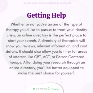 Signs of an Identity Crisis & What to Do About It