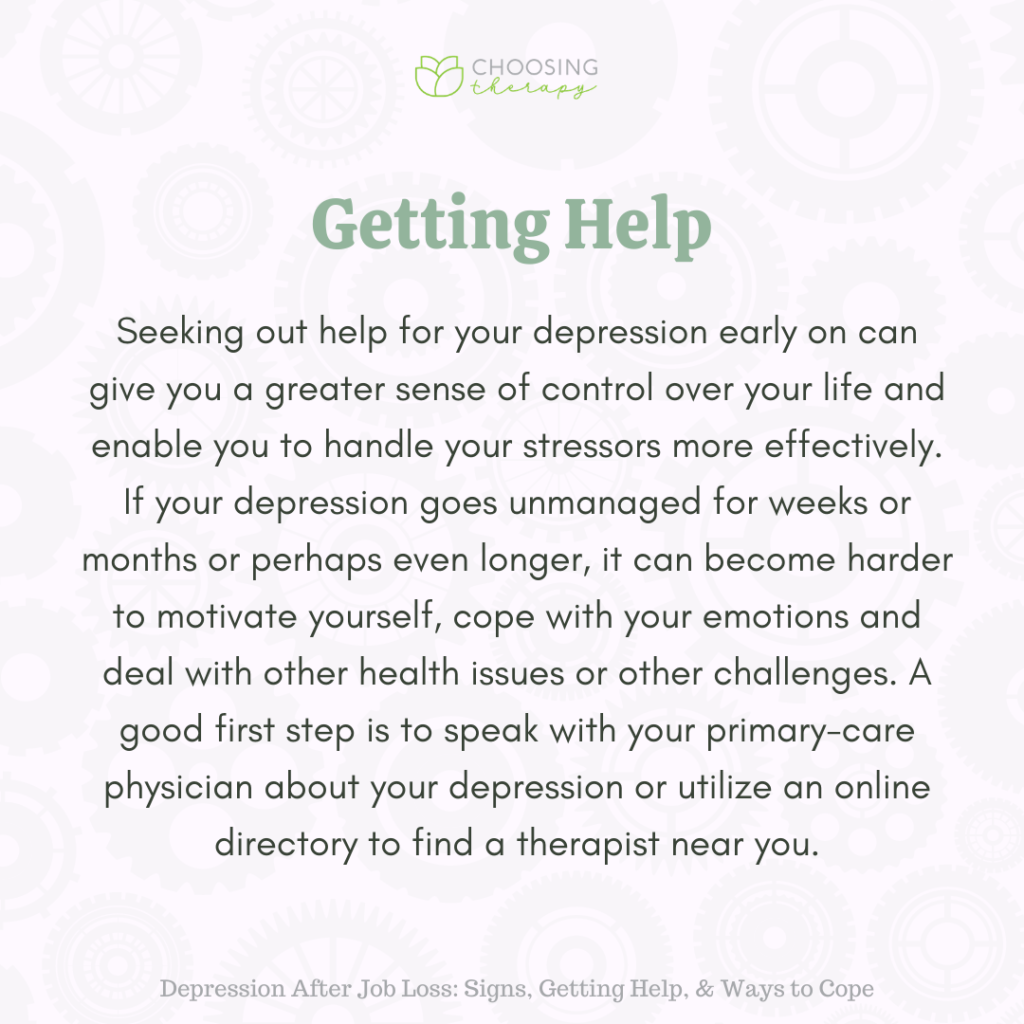 Signs of Depression After a Job Loss & 11 Ways to Cope