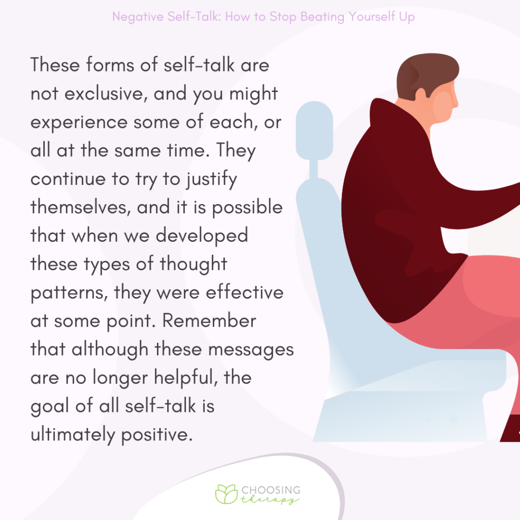 Negative Self-Talk: How to Stop Beating Yourself Up - Choosing Therapy