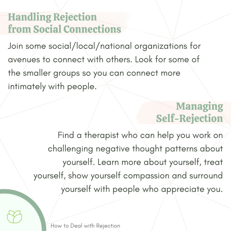 How to Deal With Rejection - Choosing Therapy