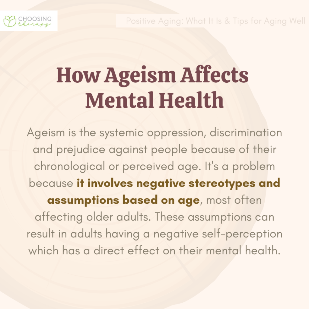 Positive Aging: What It Is & Tips for Aging Well - Choosing Therapy