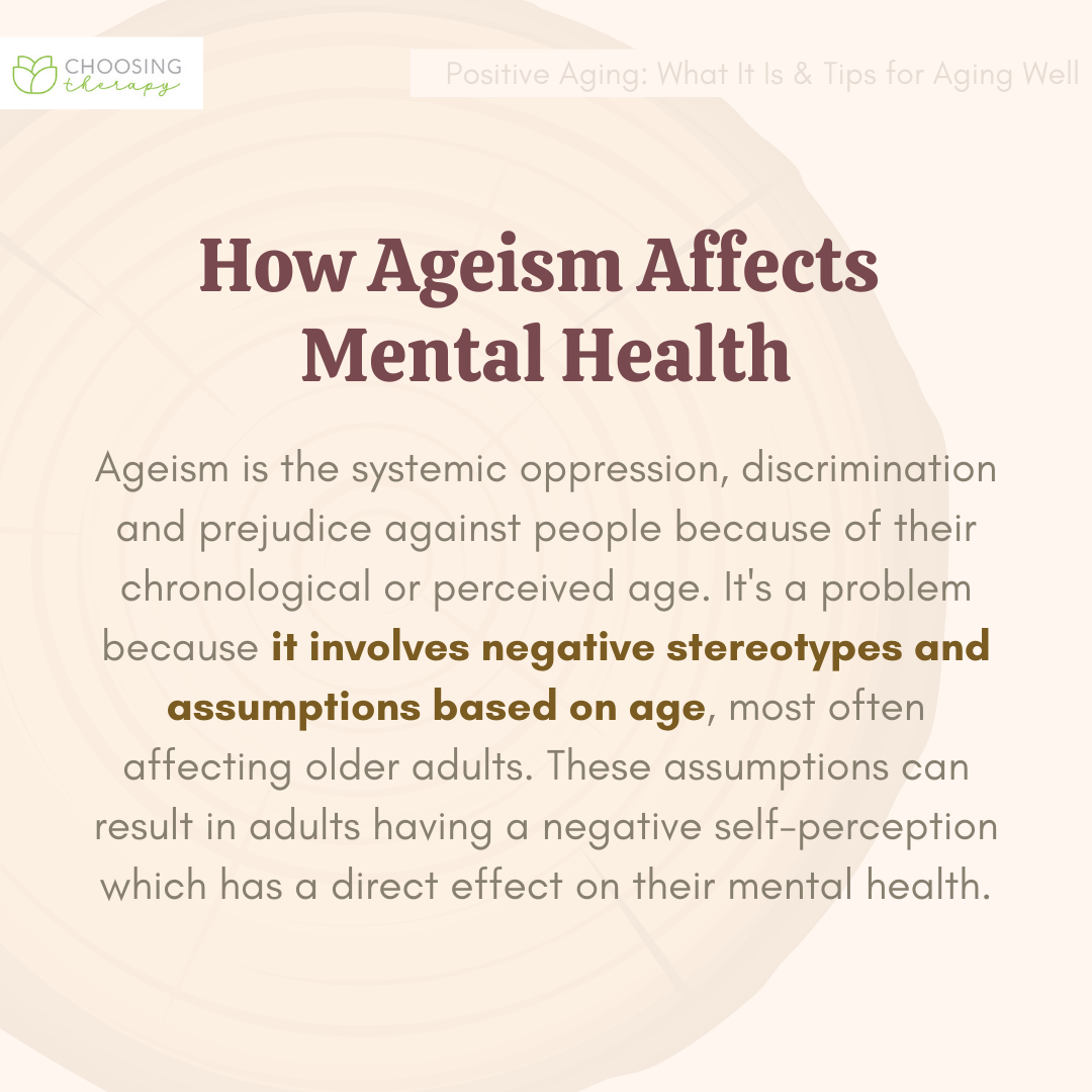 Positive Aging: What It Is & Tips for Aging Well - Choosing Therapy