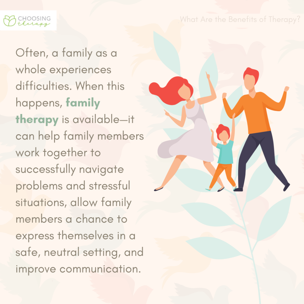 What Are the Benefits of Therapy? - Choosing Therapy