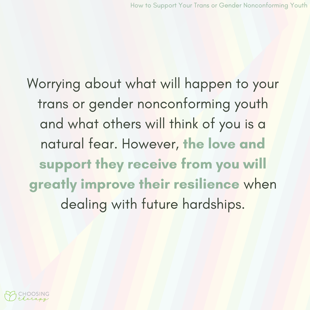 How to Support Your Trans or Gender Nonconforming Youth