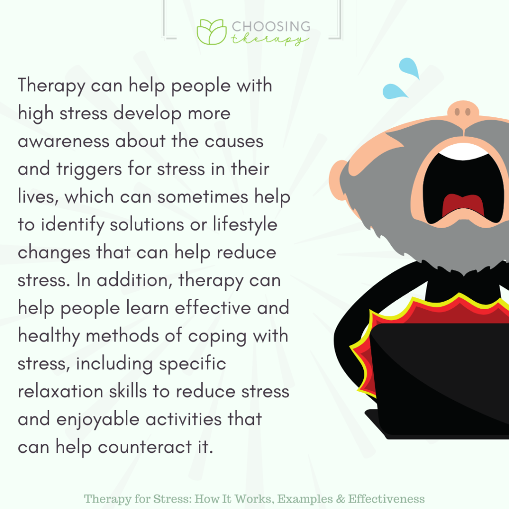 Therapy for Stress: How It Works, Examples & Effectiveness